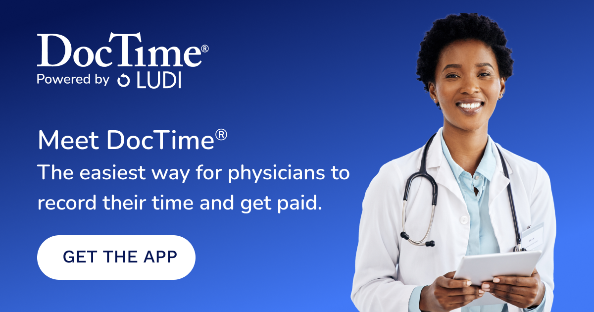 DocTime® by Ludi | The Easiest Way for Physicians to Record Time & Get Paid
